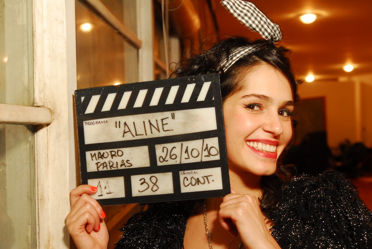 Bastidores | Aline | memoriaglobo